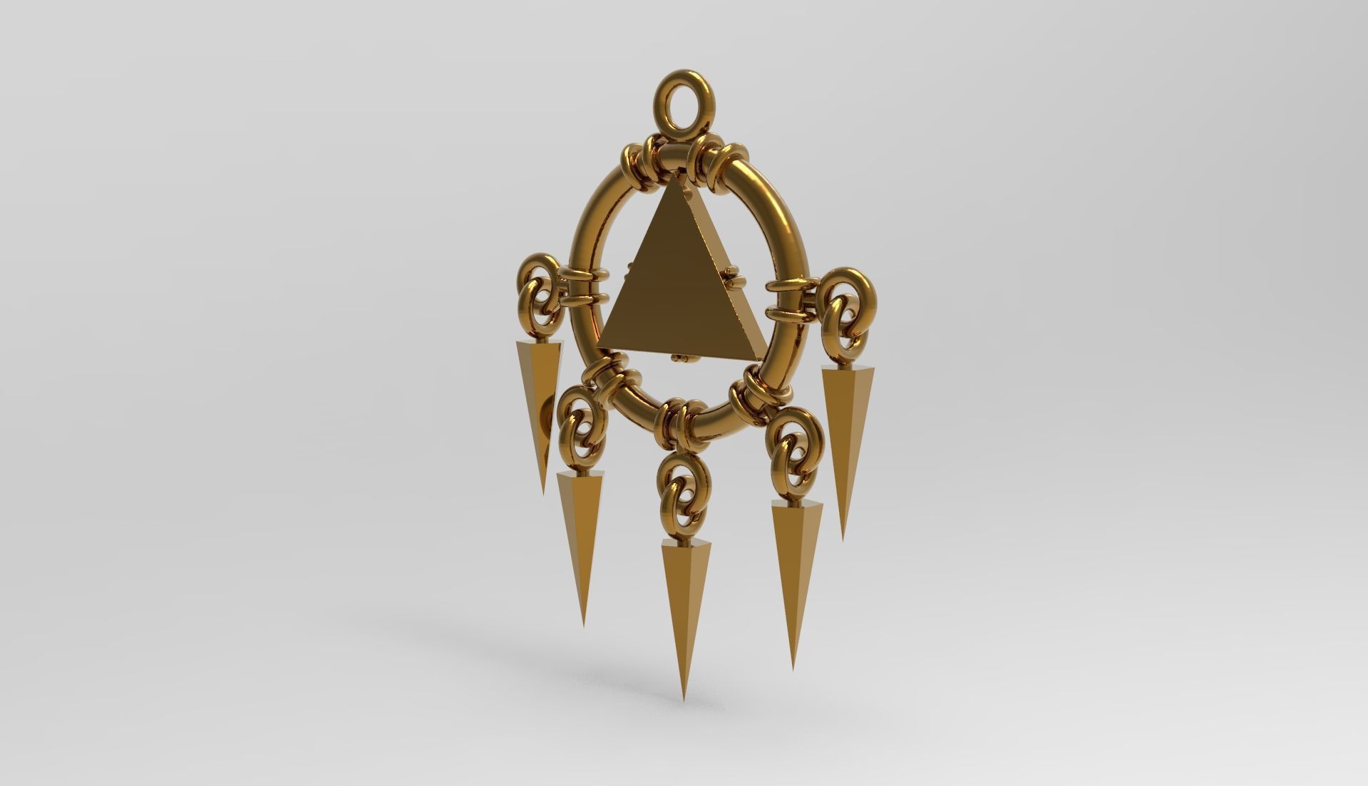 Yu Gi Oh - millennium Ring 3D print model 3D model 3D printable | CGTrader