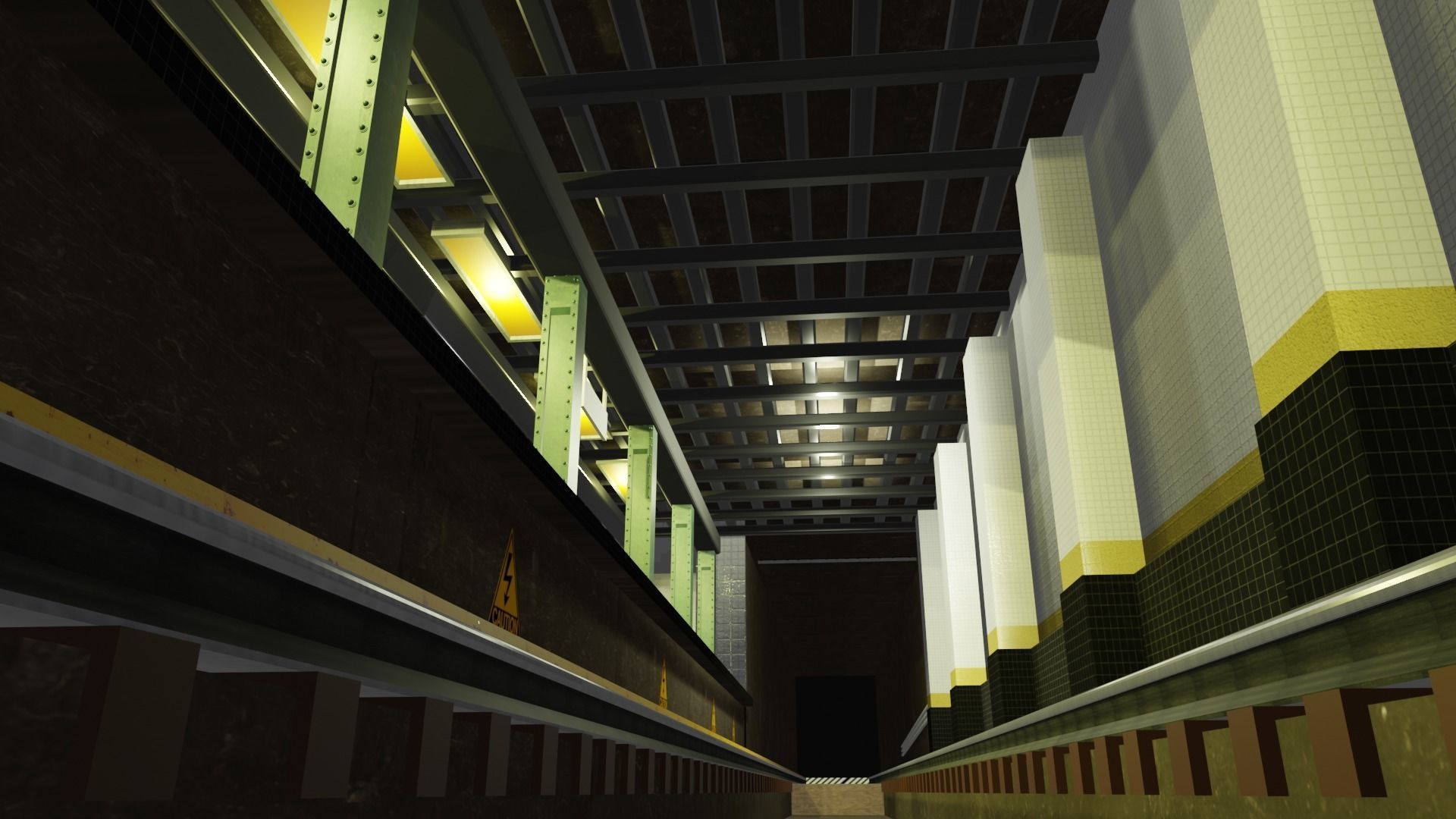 Subway Station Pack in Blender 3D model | CGTrader