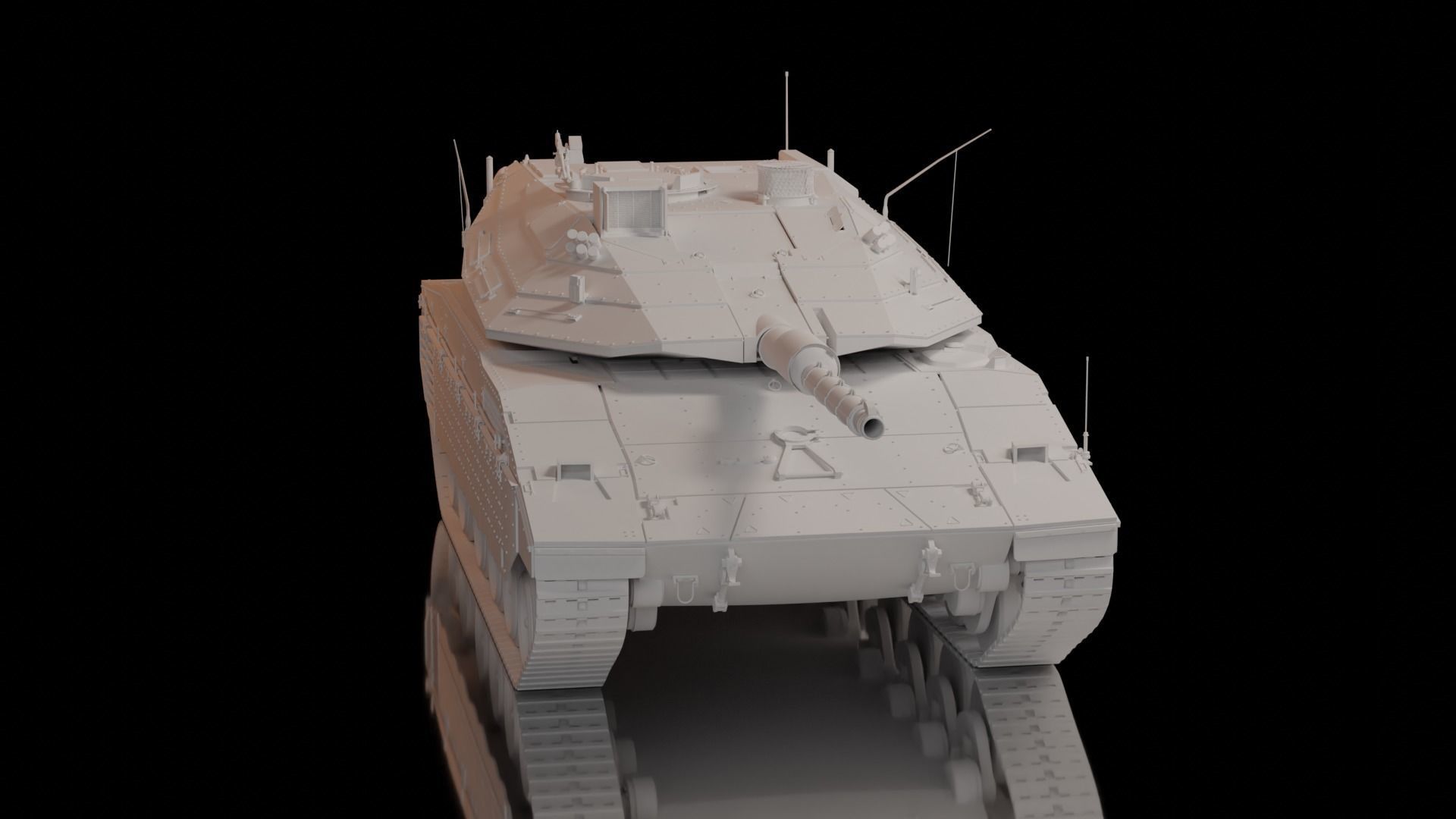 Merkava Mk IV - Battle Tank 3D model | CGTrader