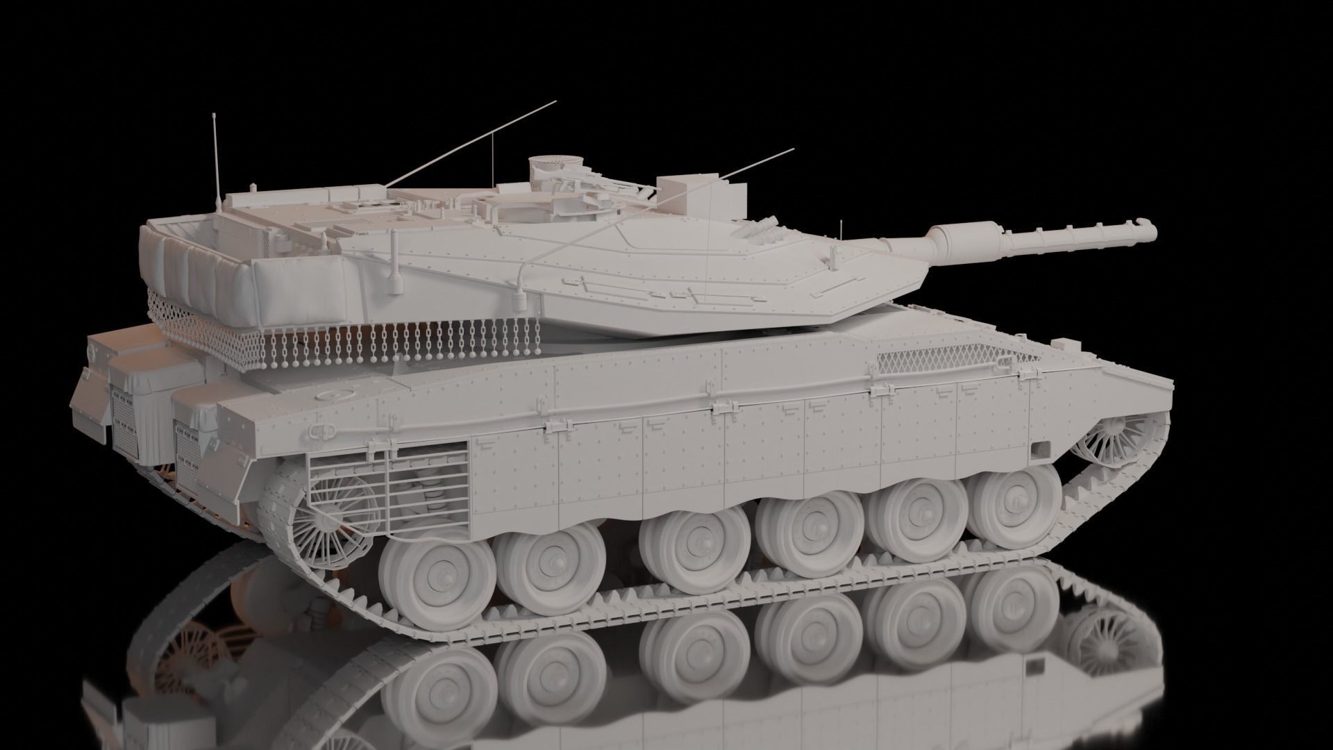 Merkava Mk IV - Battle Tank 3D model | CGTrader