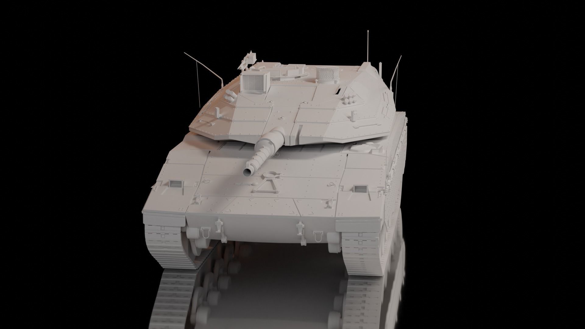 Merkava Mk IV - Battle Tank 3D model | CGTrader