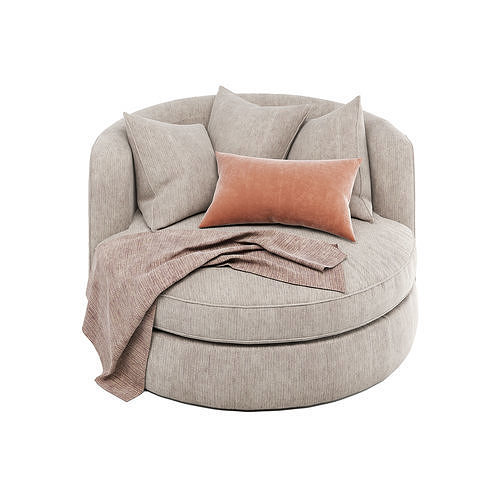 Cozy Reading Nook Chair 1 3D model | CGTrader