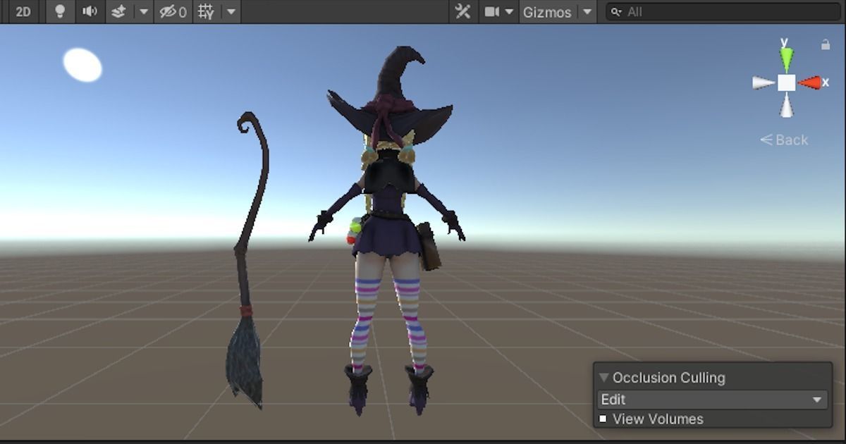 3D model Female Wizard - PBR VR / AR / low-poly | CGTrader