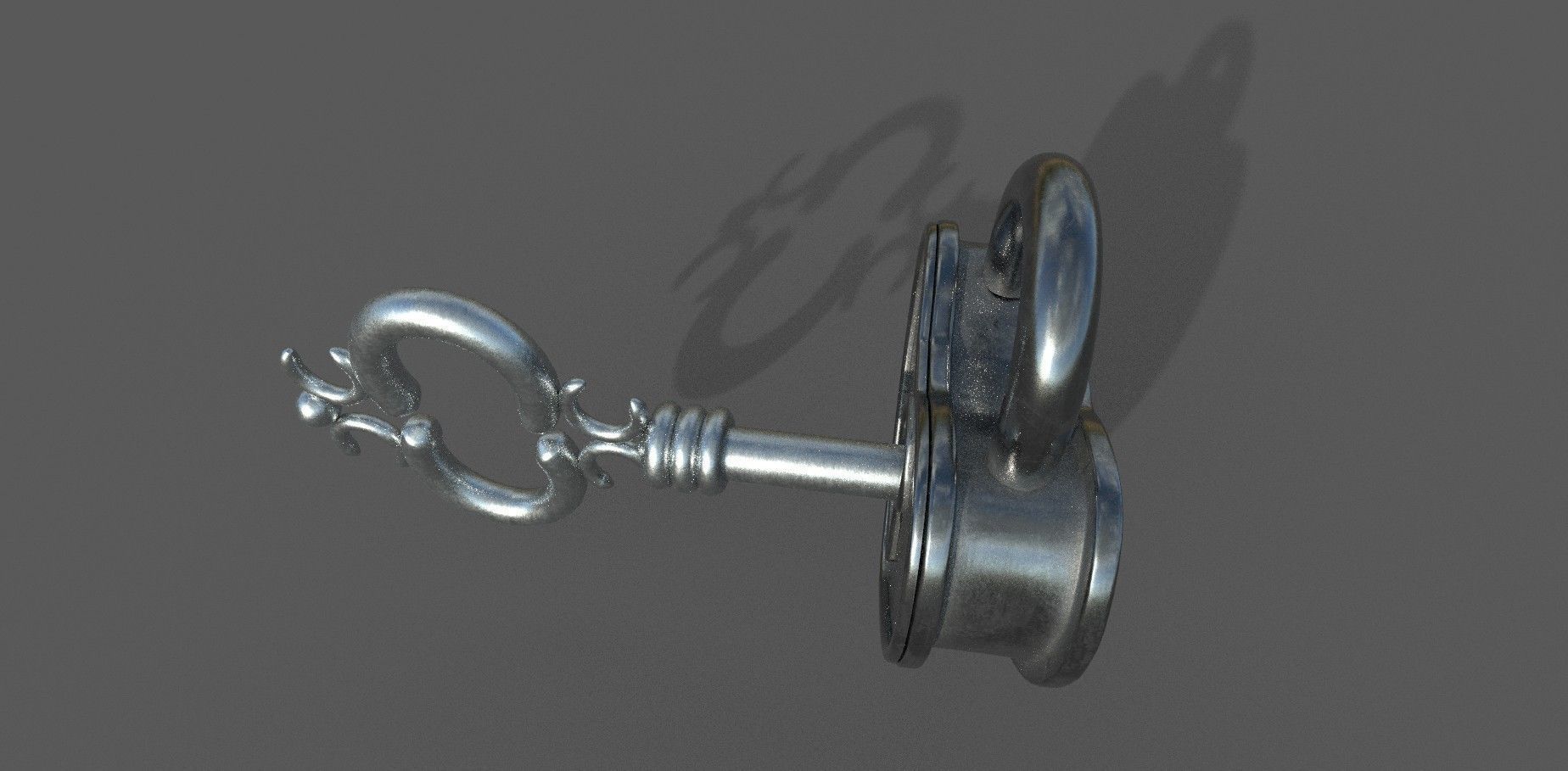 3D model Lock and key 3D model VR / AR / low-poly | CGTrader