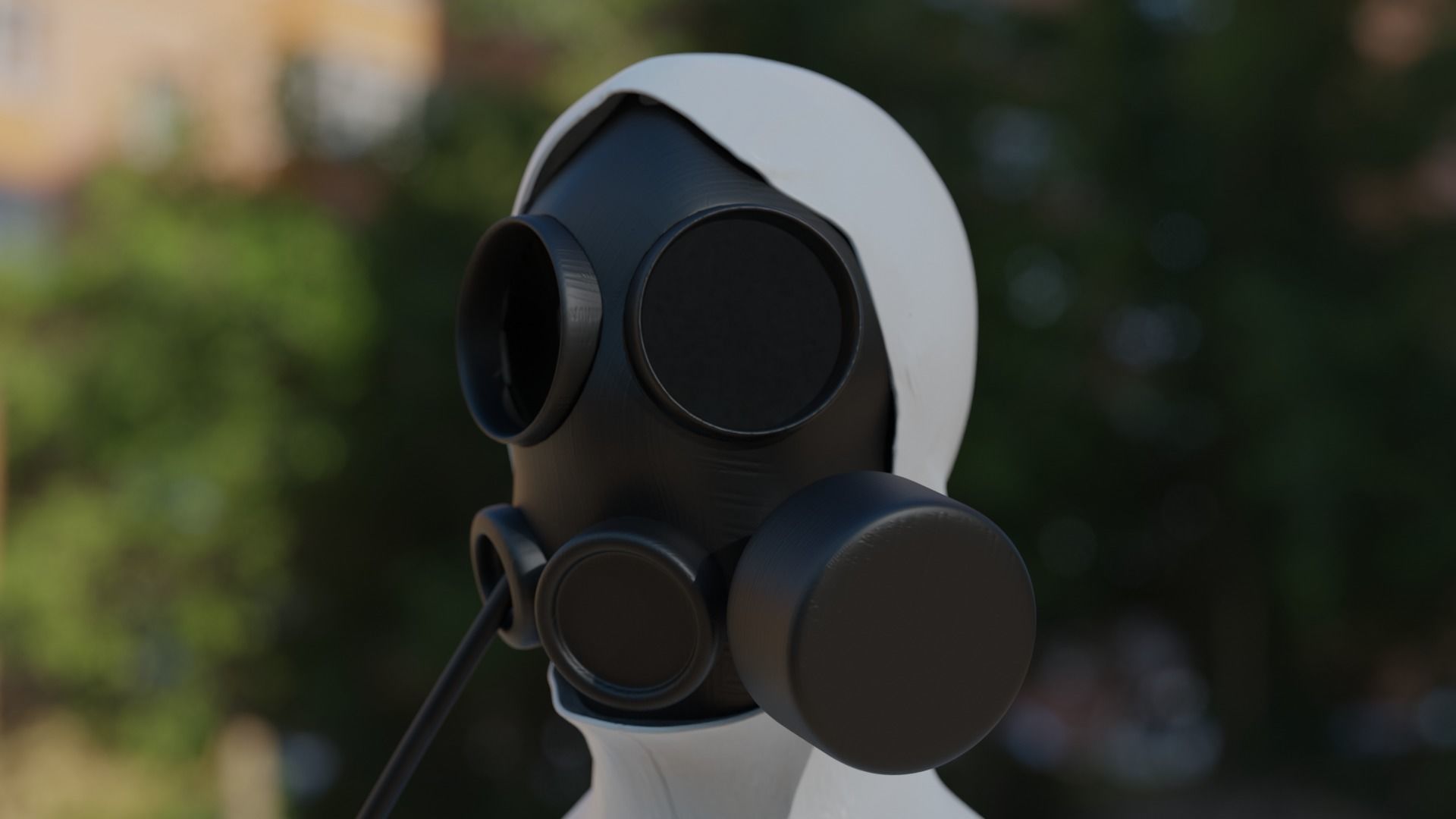 Hazmat Suit free 3D model | CGTrader