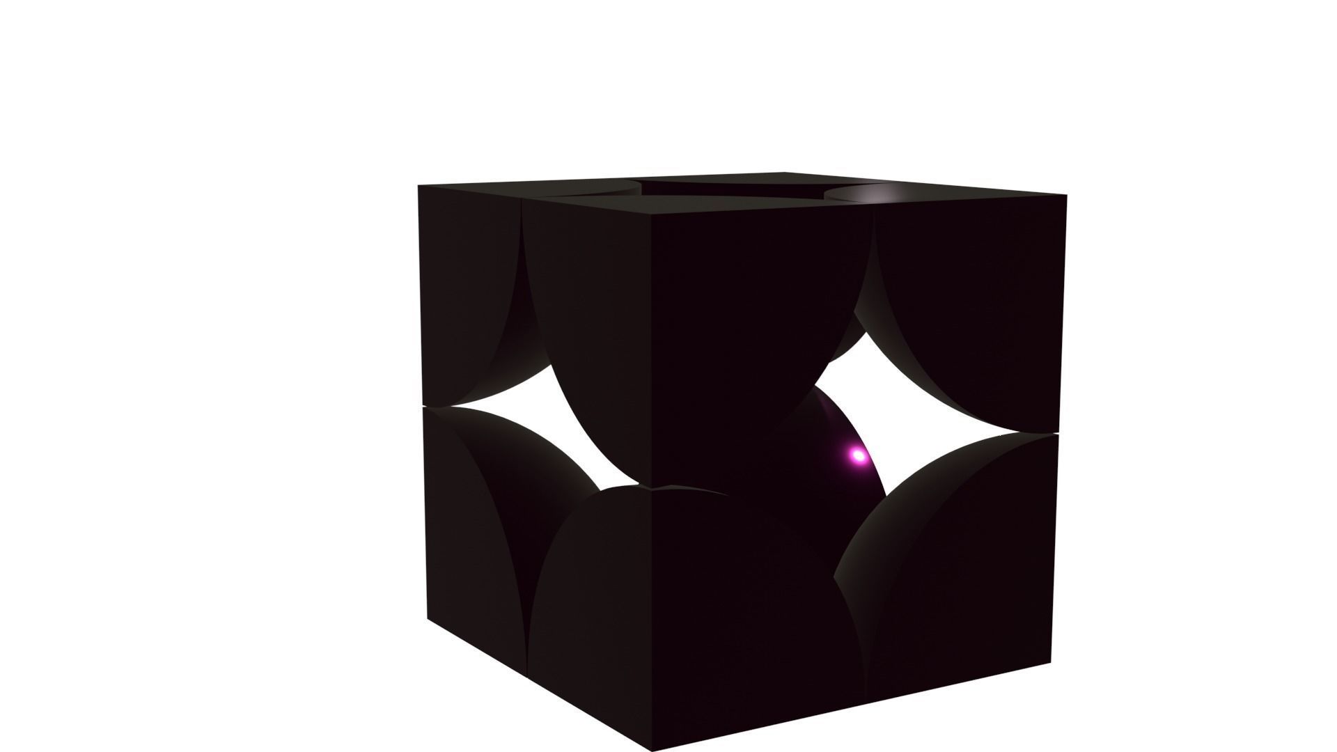 Simple Cubic Lattice free 3D model animated | CGTrader