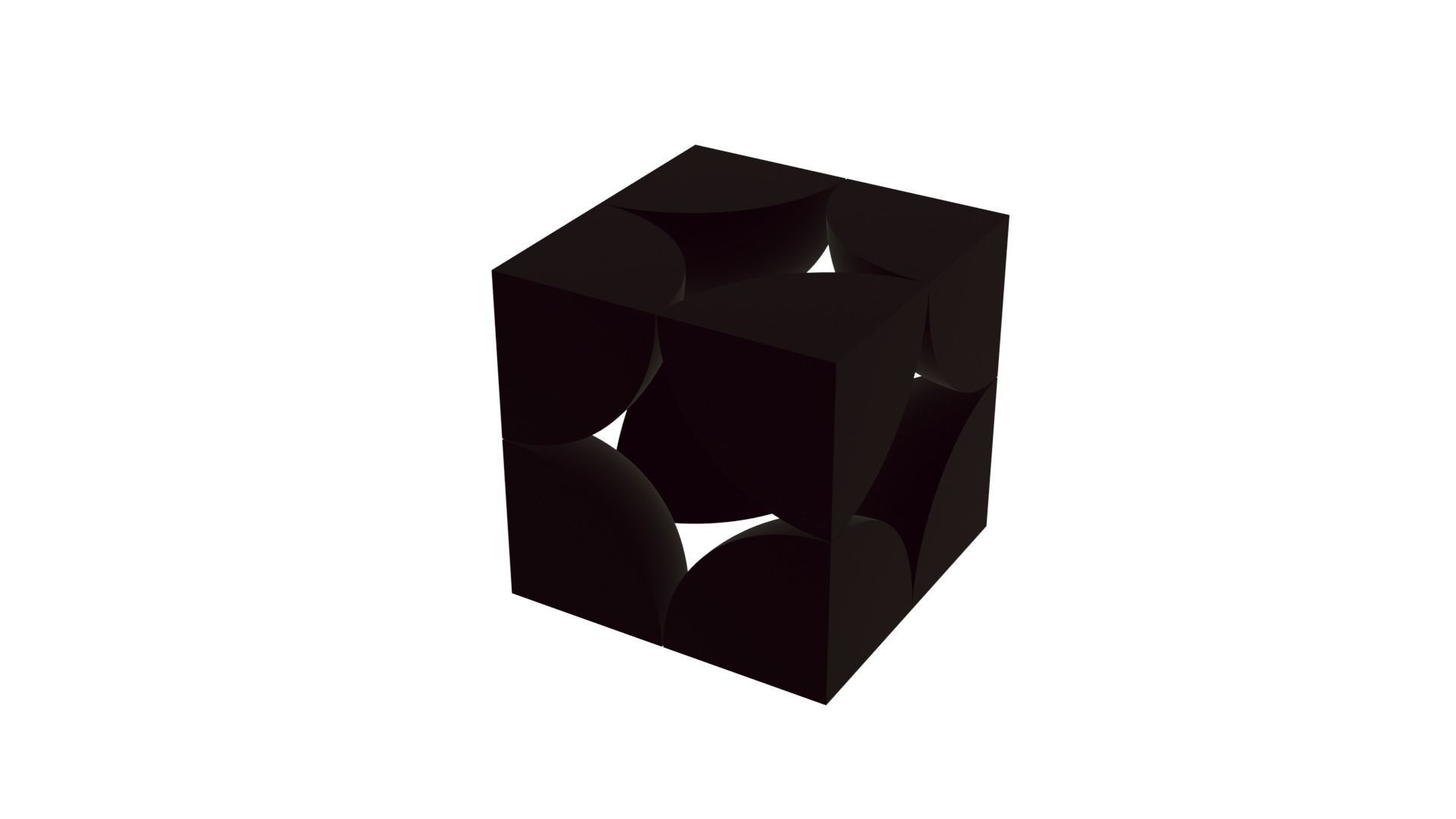 Simple Cubic Lattice free 3D model animated | CGTrader