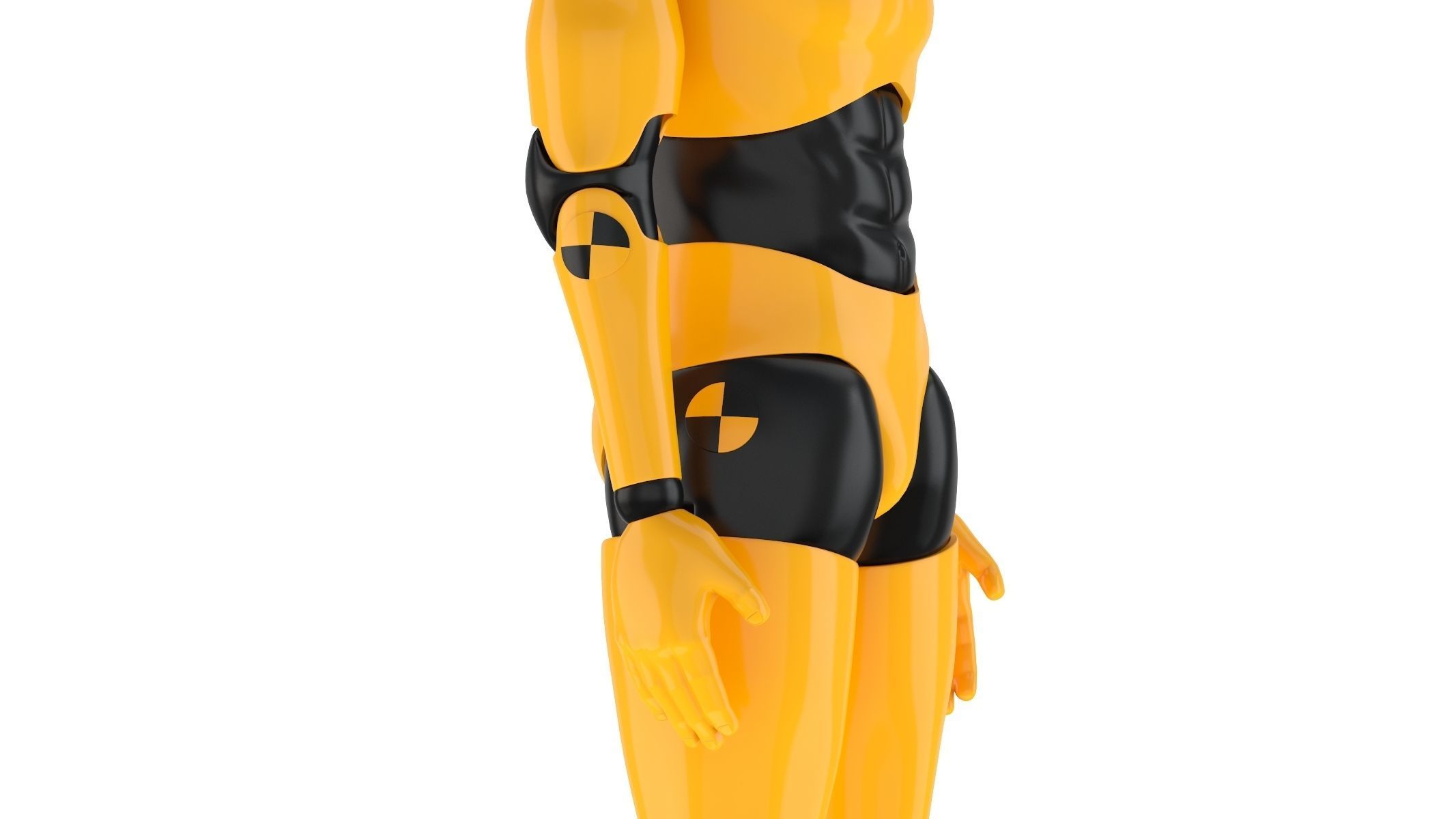 Crash Test Dummy 3D model | CGTrader