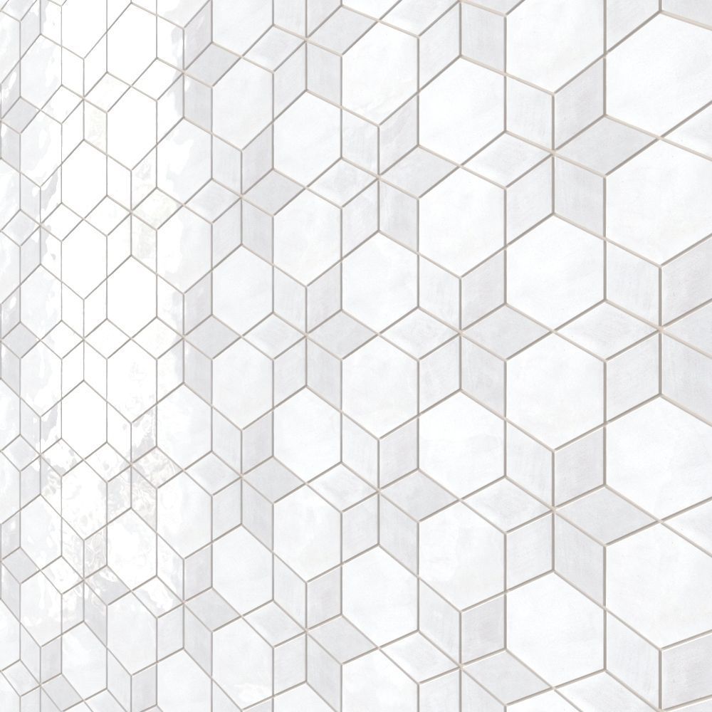 Hexagon Diamond Star Pattern 5 types 3D model | CGTrader