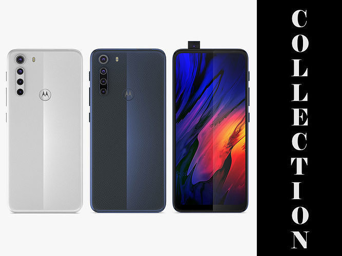 Motorola One Fusion Plus 2 Colors 3D model | CGTrader