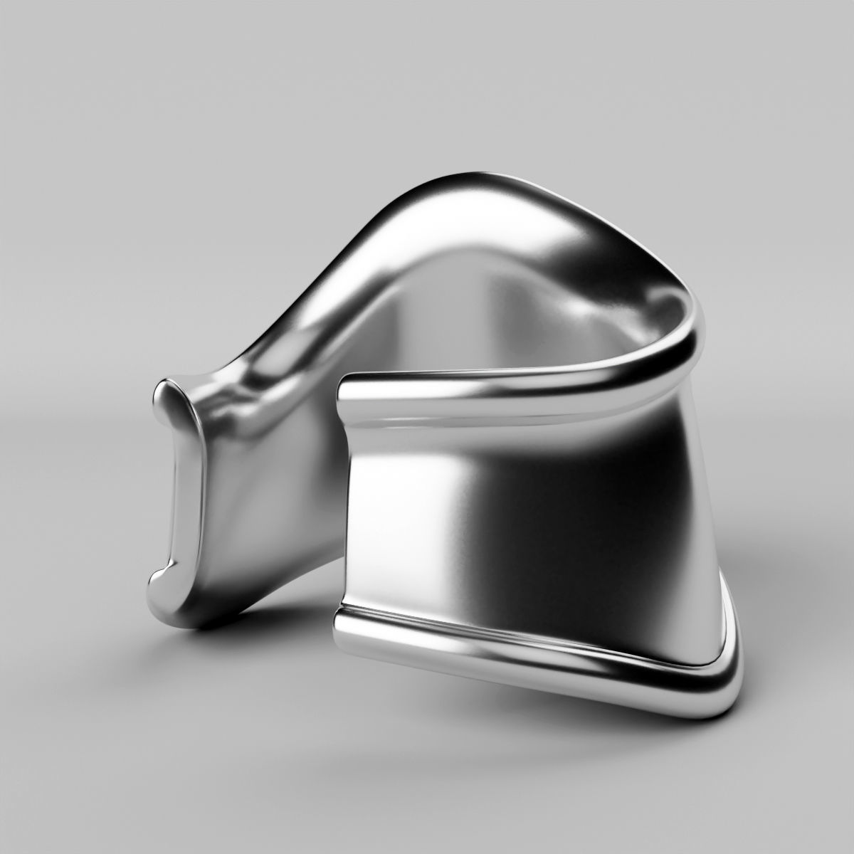 Small Bone Cuff 3D model | CGTrader