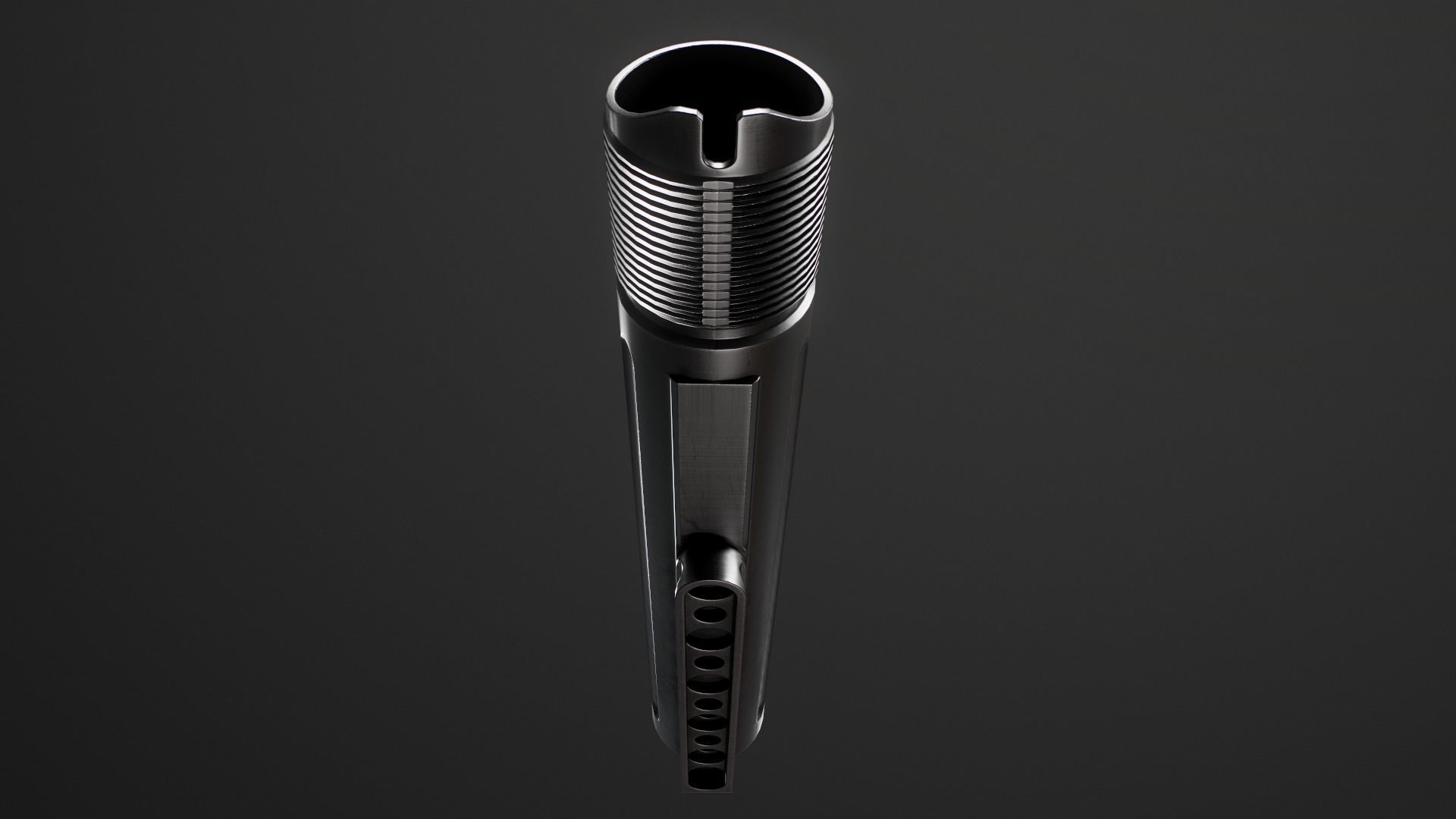 AR15 Carbine Buffer Tubes collection free VR / AR / low-poly 3D model ...