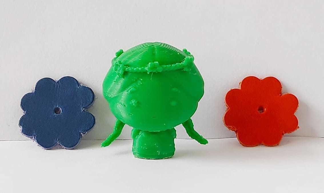 A cute Anne Fanart to decorate and play 3D model 3D printable | CGTrader