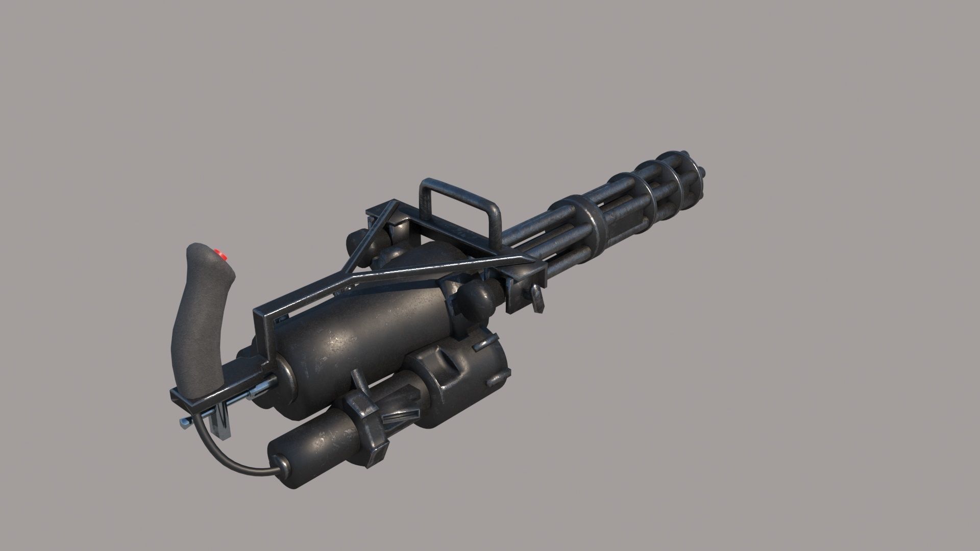 3D model Modern Minigun M134 VR / AR / low-poly | CGTrader