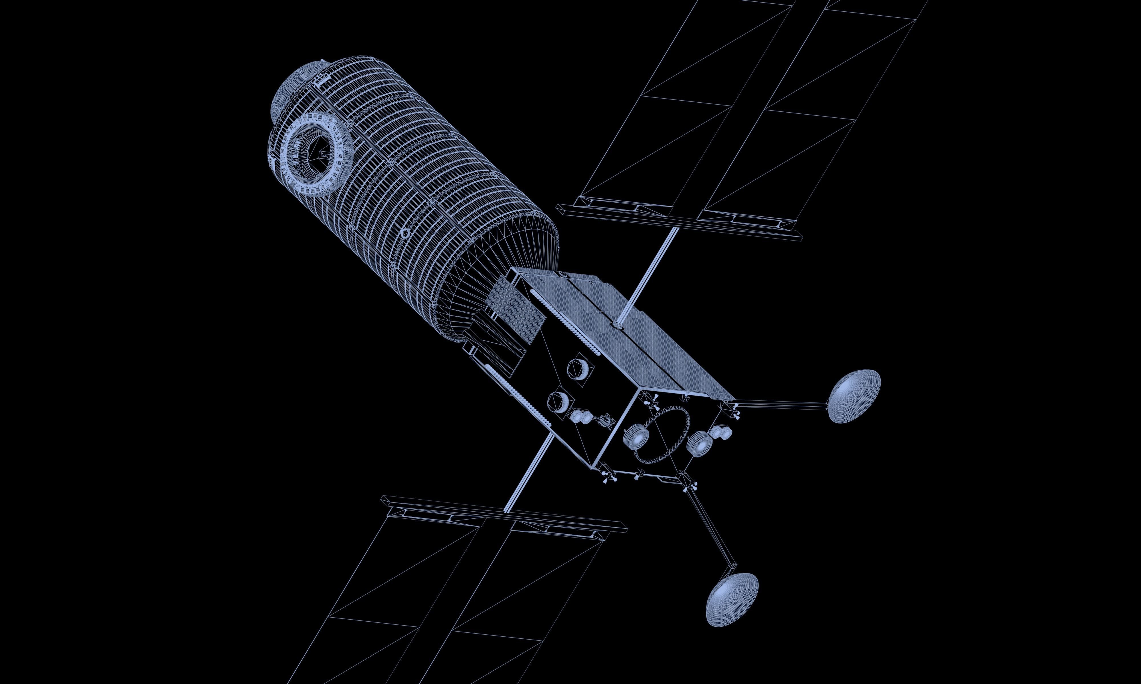 Integrated Gateway HALO and PPE modules 3D model | CGTrader