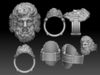 zeus Jupiter ring 3D model 3D printable | CGTrader