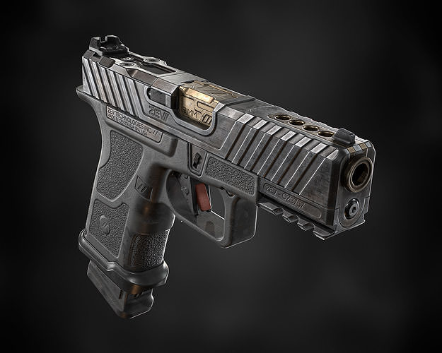 3D model ZEV OZ9C Hyper-comp VR / AR / low-poly | CGTrader