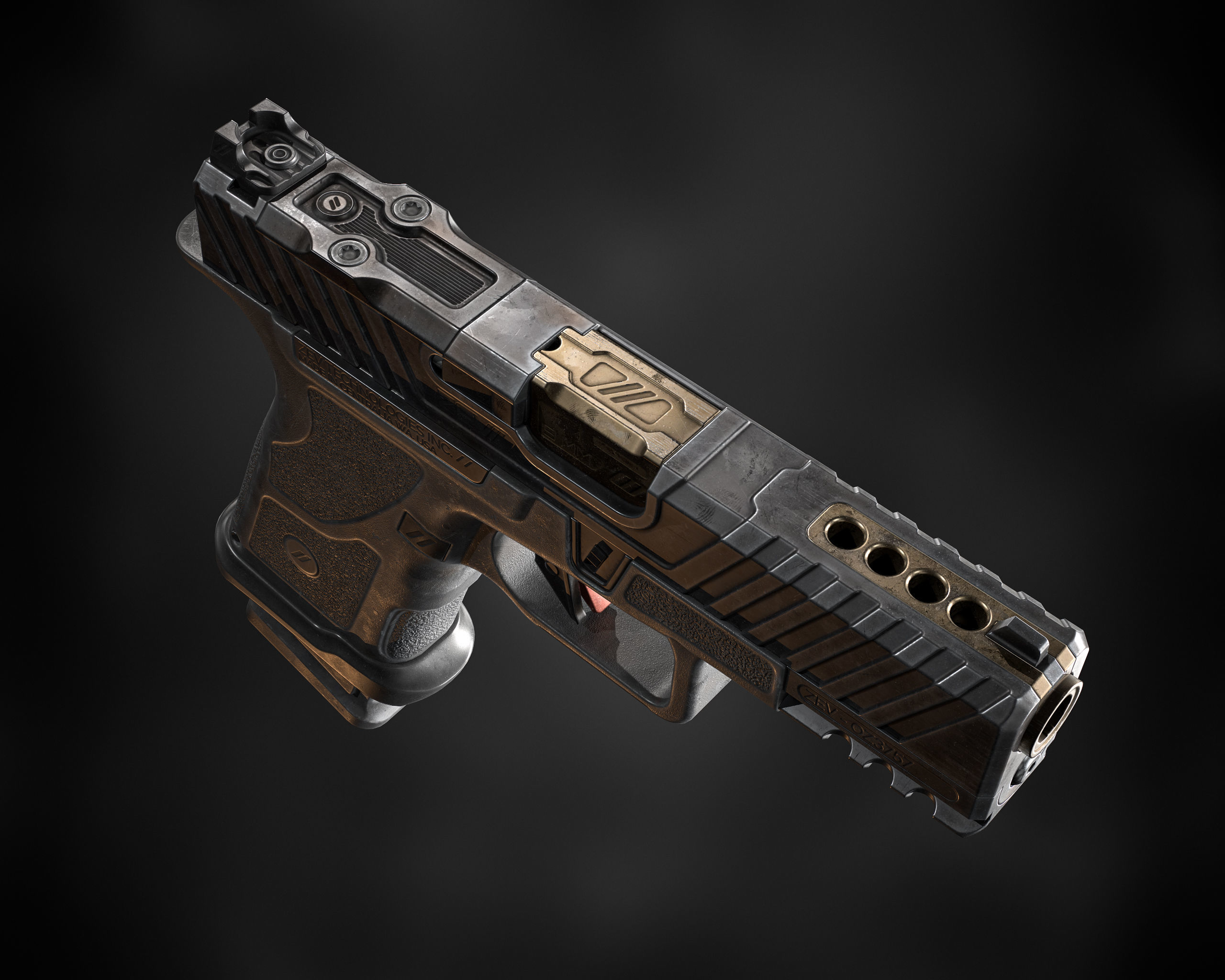 3D model ZEV OZ9C Hyper-comp VR / AR / low-poly | CGTrader