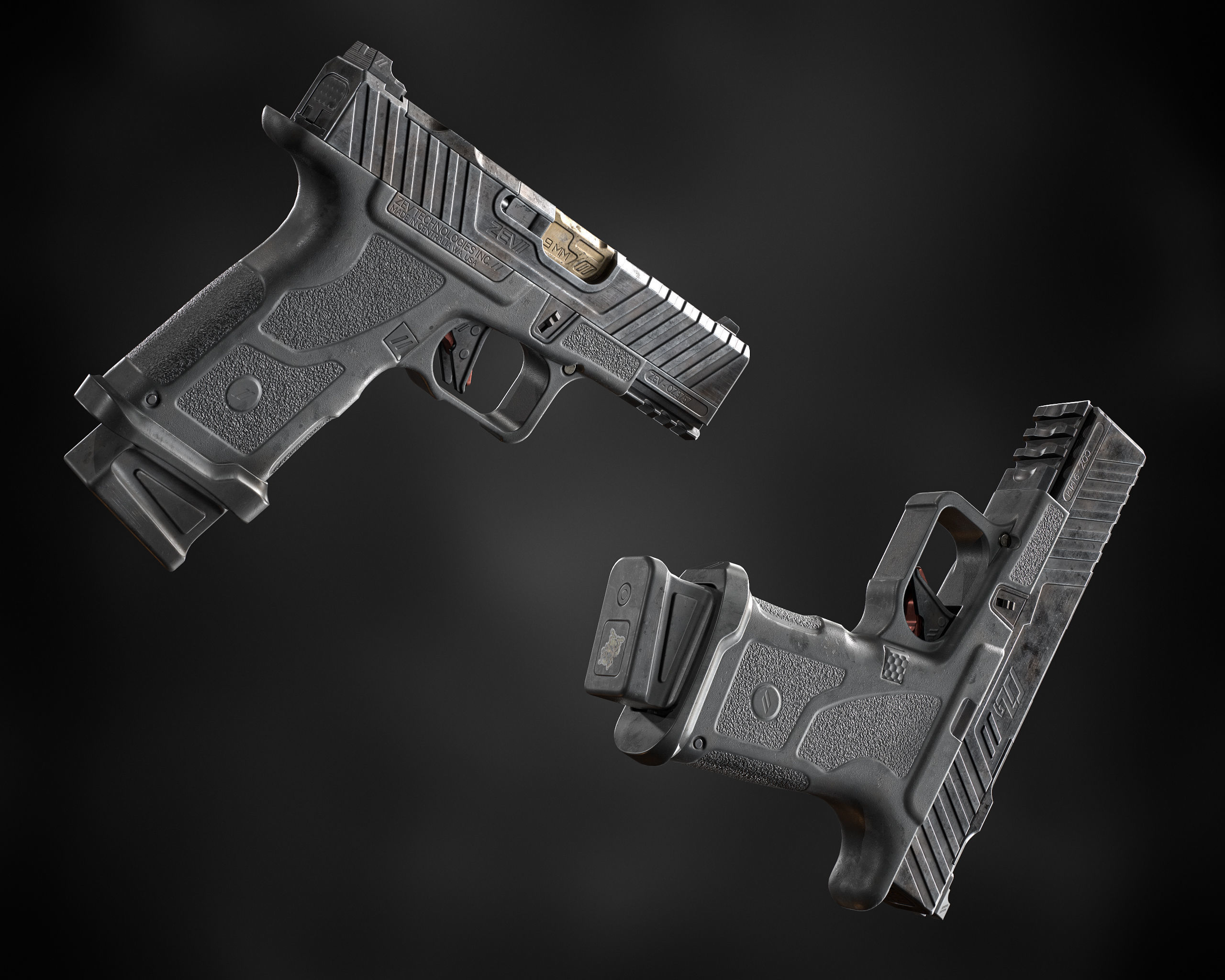 3D model ZEV OZ9C Hyper-comp VR / AR / low-poly | CGTrader