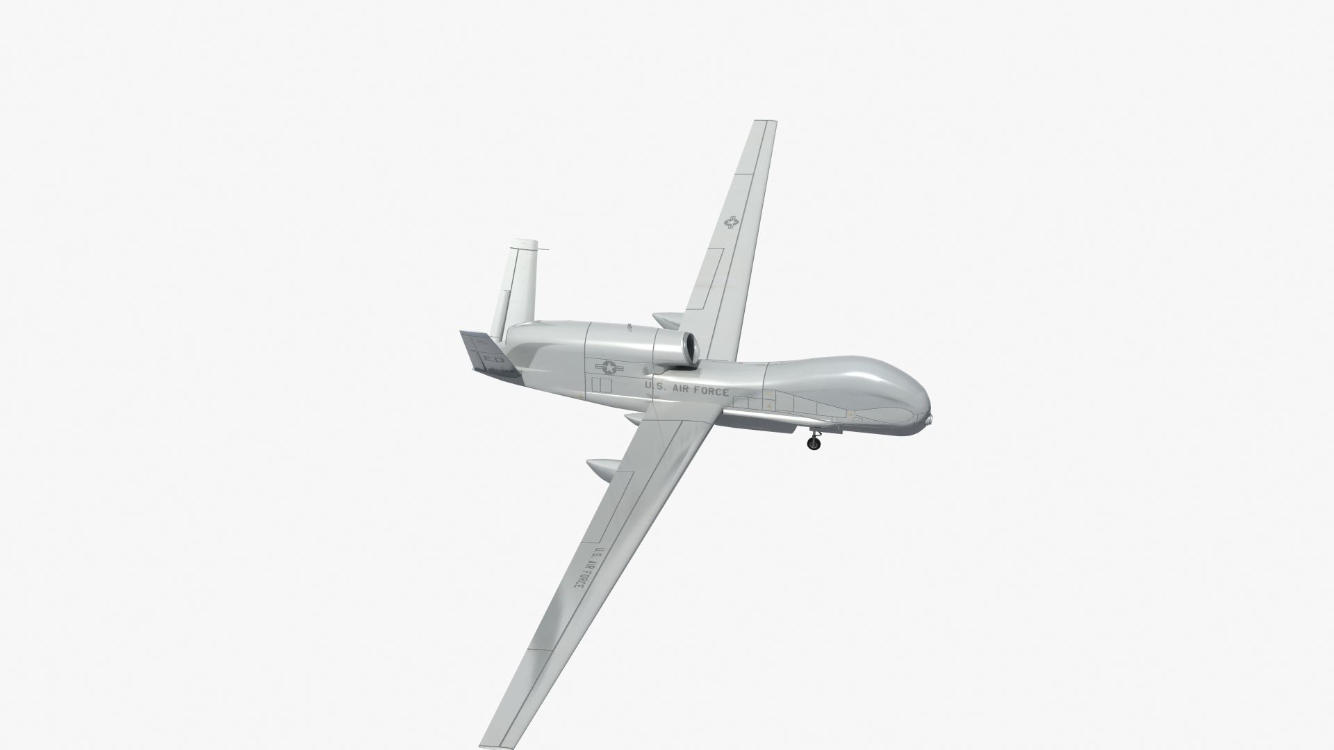 RQ-4 Global Hawk Drone 3D model | CGTrader