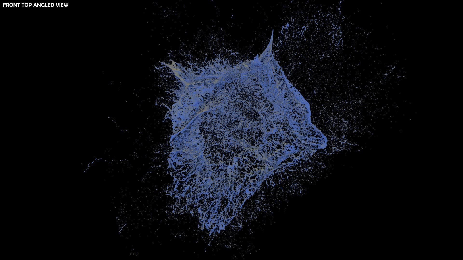 Water Explosion 2 3D model | CGTrader