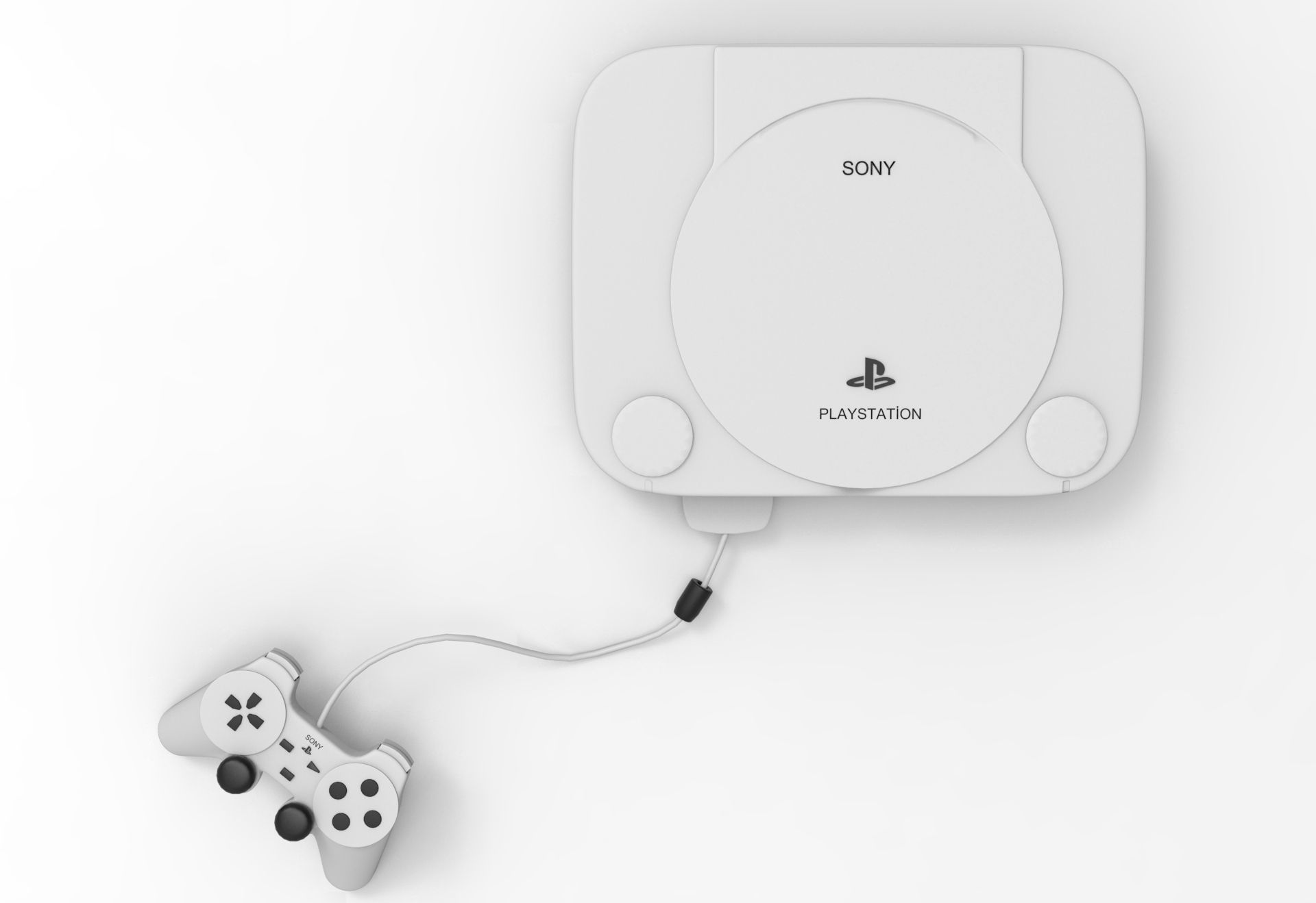 3D model Playstation-1 VR / AR / low-poly | CGTrader