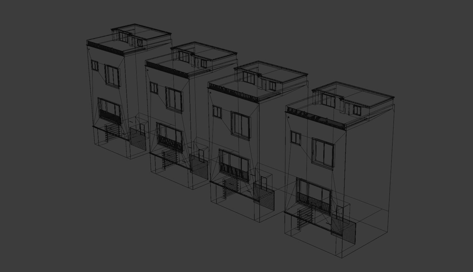 Building FREE Pack 1 free VR / AR / low-poly 3D model | CGTrader