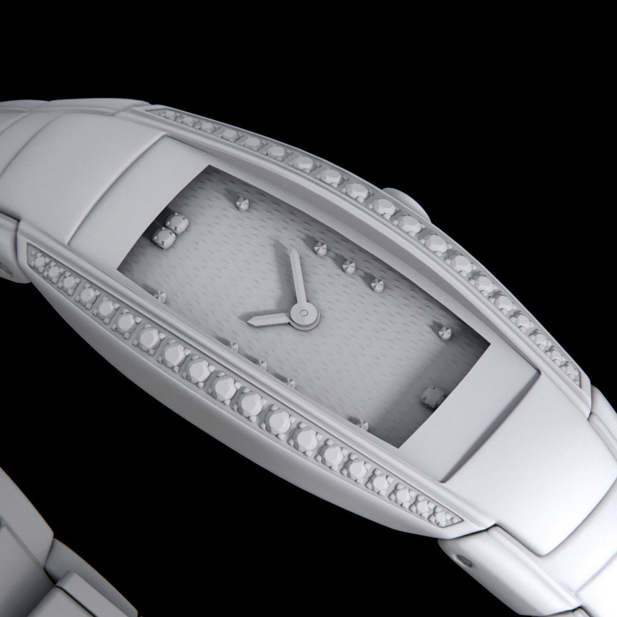 Women s Wrist Watch ROMANSON giselle 3D model | CGTrader