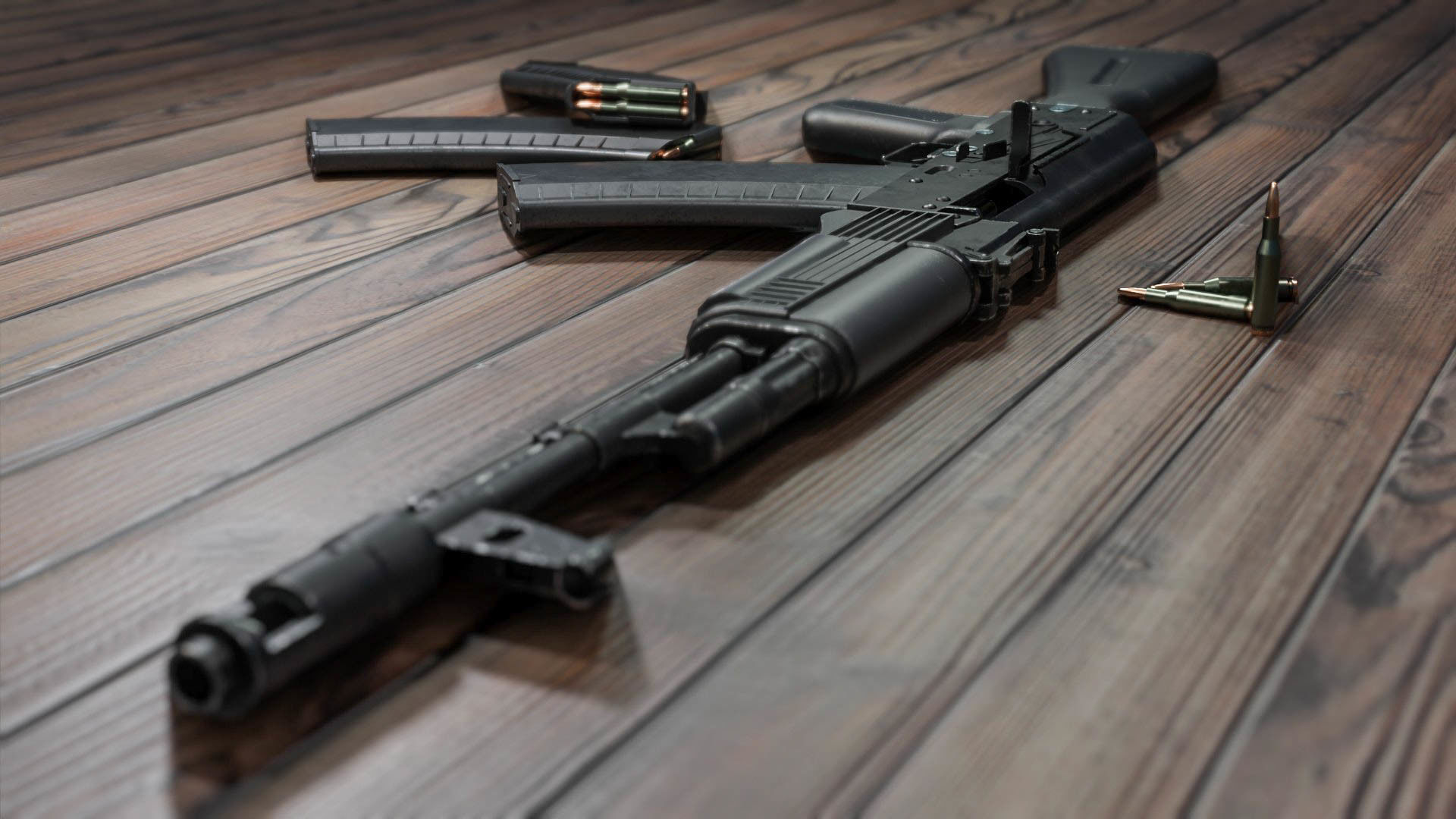 3D model AK74M VR / AR / low-poly | CGTrader