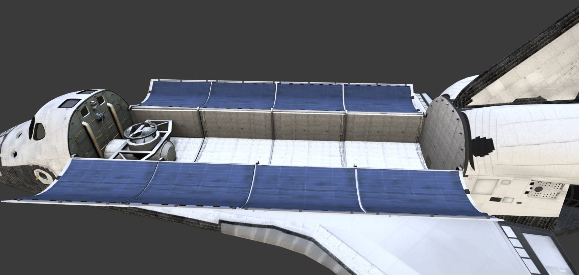 3D model Space Shuttle Launch System with SRBs and External Tank VR ...