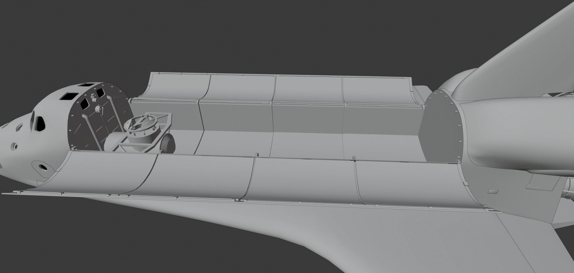 3D model Space Shuttle Launch System with SRBs and External Tank VR ...