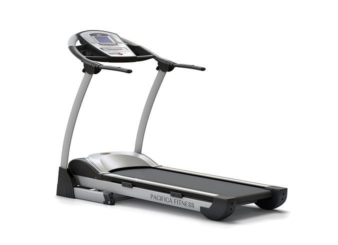 Treadmill EUROFIT Pacifica fitness 3D model | CGTrader