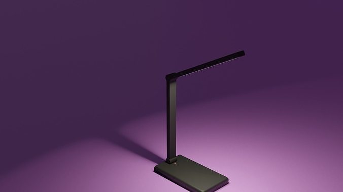 Modern LED Lamp free 3D model | CGTrader