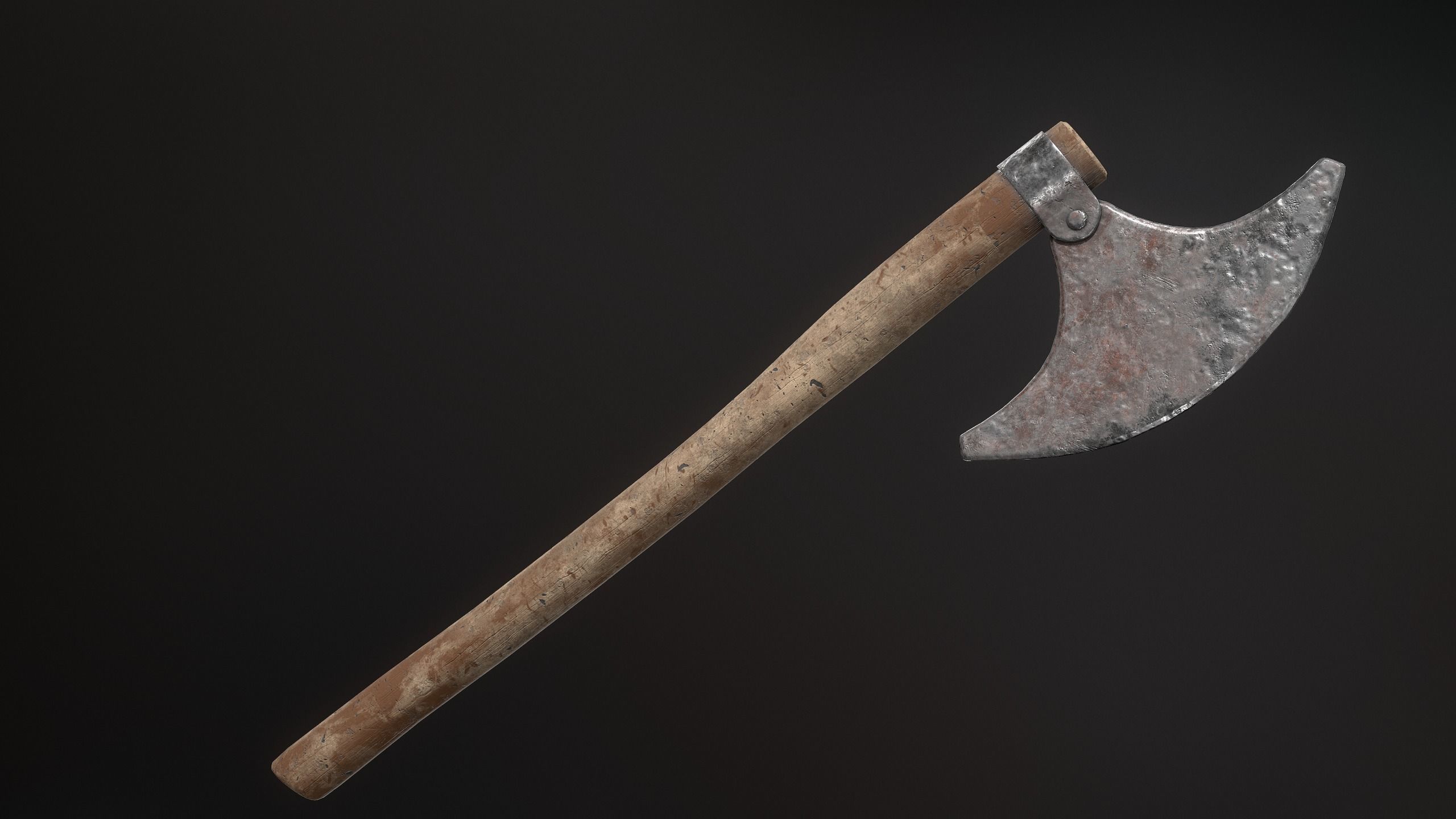 3D model Medieval Weapons Axe Collection-01 VR / AR / low-poly | CGTrader