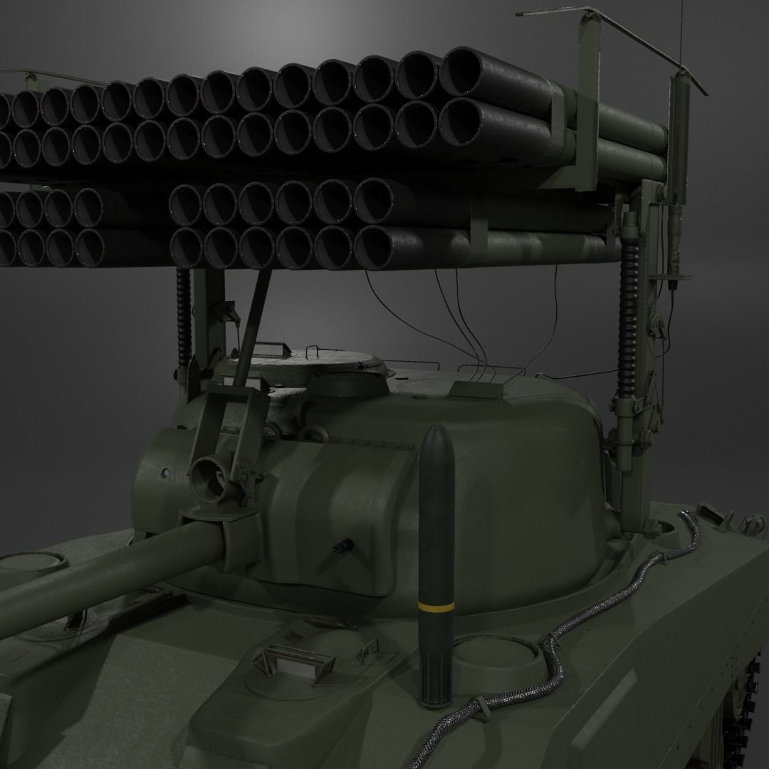 T34 Calliope free 3D model | CGTrader