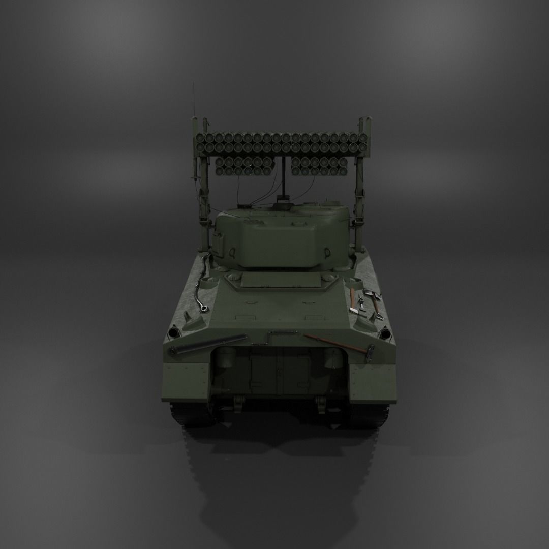 T34 Calliope free 3D model | CGTrader