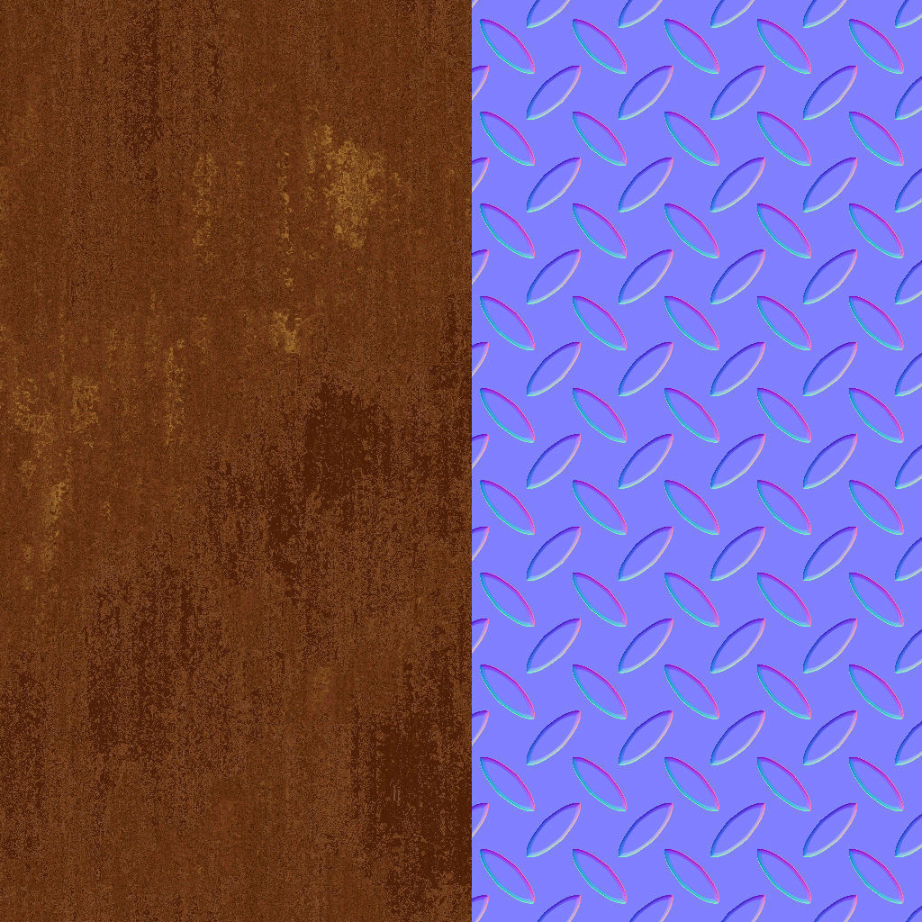 Texture rust grid VR / AR / low-poly | CGTrader