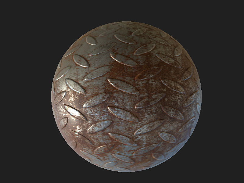 Texture rust grid VR / AR / low-poly | CGTrader