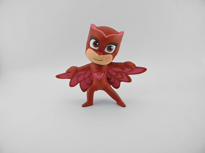 PJ Mask Red 3D model 3D printable | CGTrader