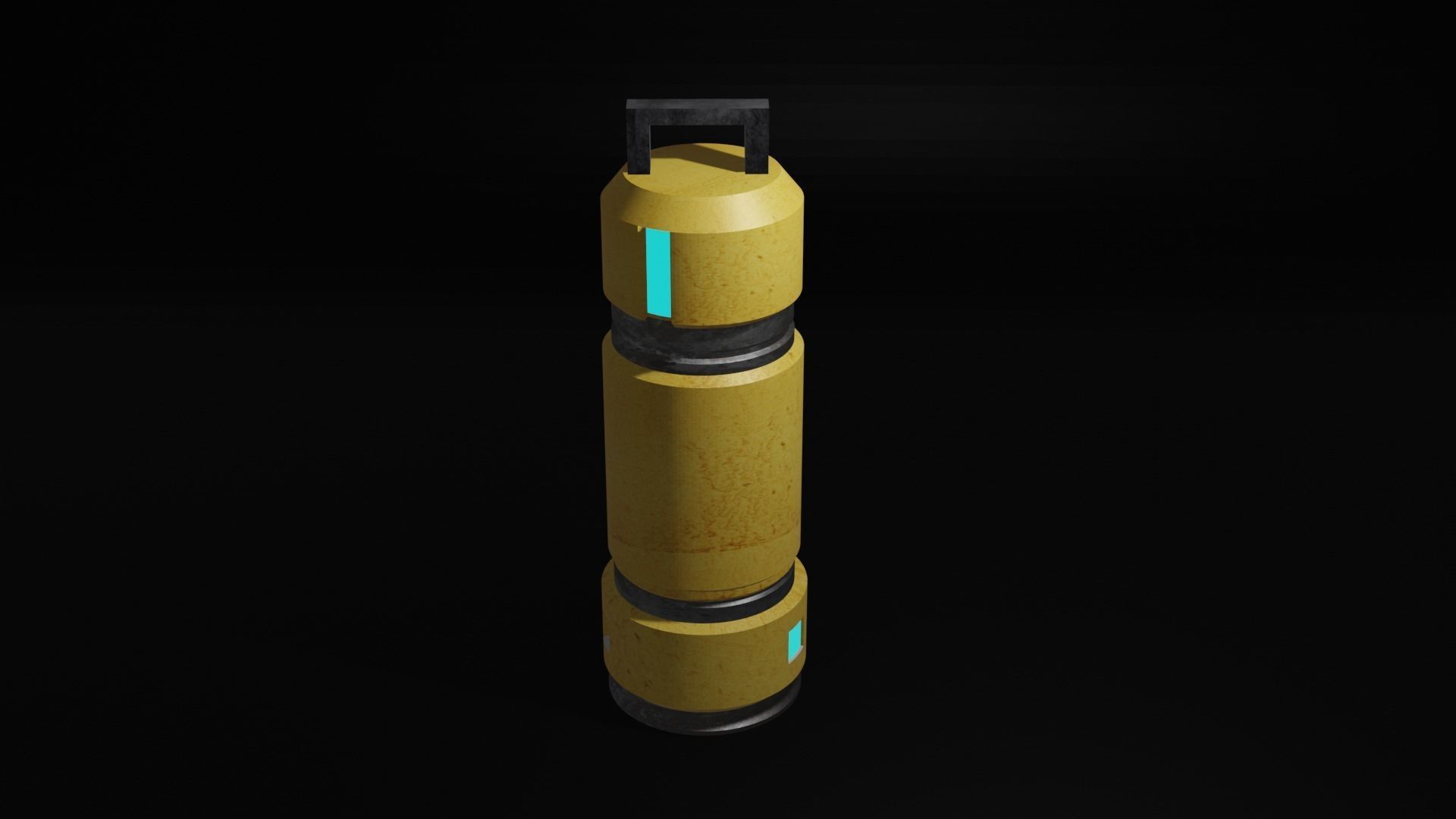 3D model sci fi atomic battery VR / AR / low-poly | CGTrader