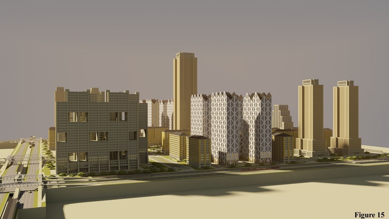 Building Blocks for Modern City Scenes - Kit 01 free 3D model | CGTrader