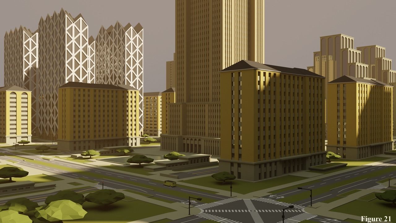Building Blocks for Modern City Scenes - Kit 01 free 3D model | CGTrader