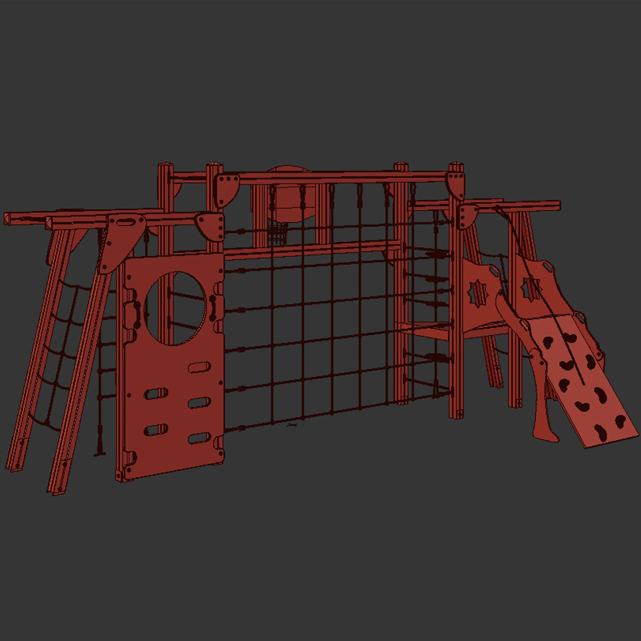 Sports mini complex 3D model | CGTrader