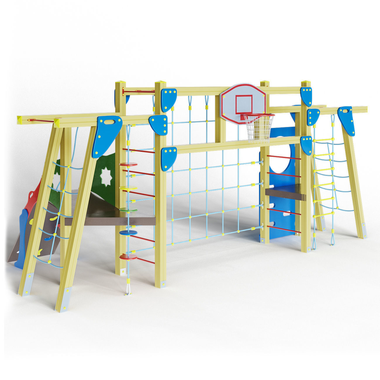 Sports mini complex 3D model | CGTrader