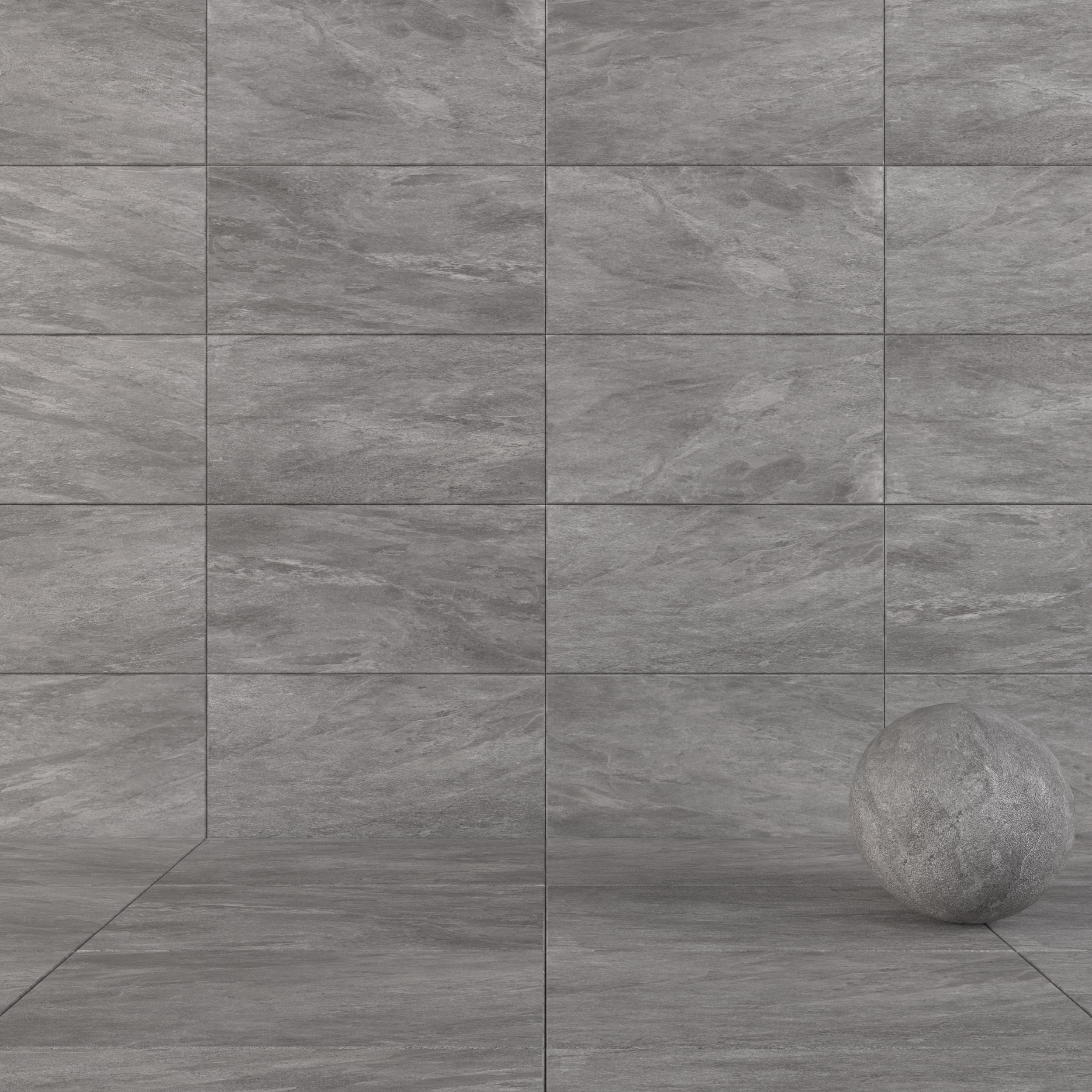 Concrete wall tiles Mineral Fog 60x120 Texture | CGTrader