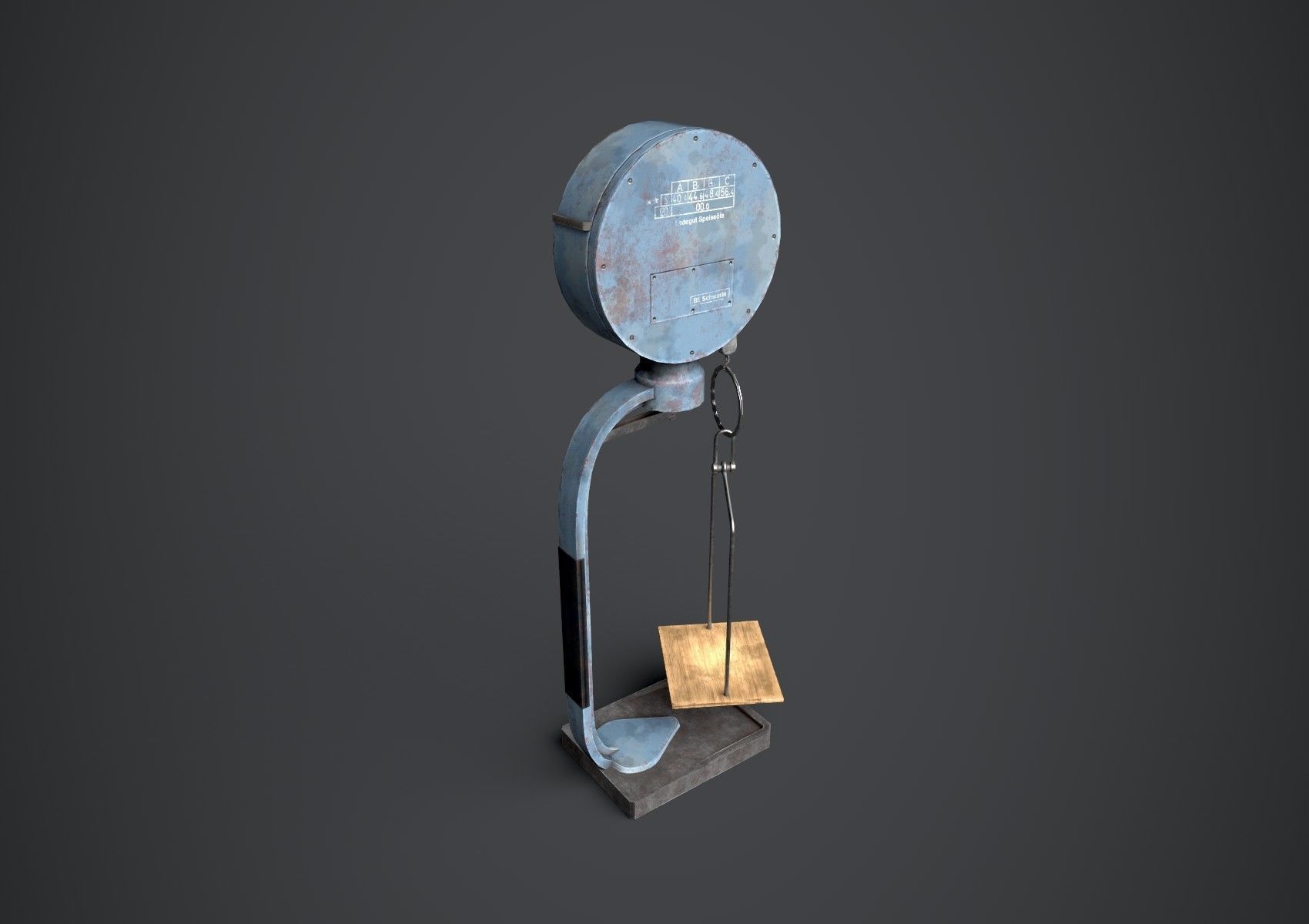 3D model Laboratory Scales VR / AR / low-poly | CGTrader