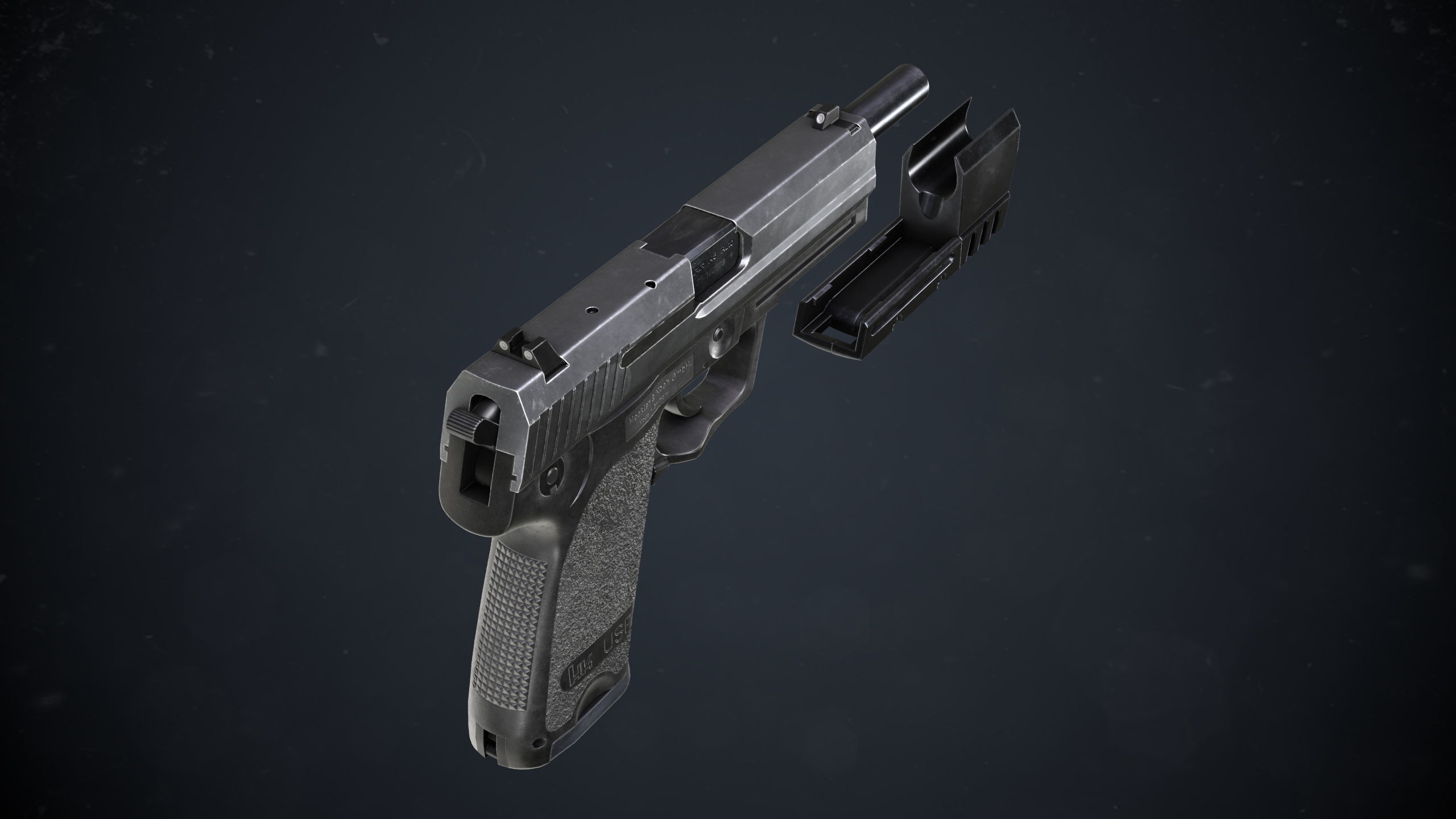 3D model Heckler and Koch USP Match VR / AR / low-poly | CGTrader