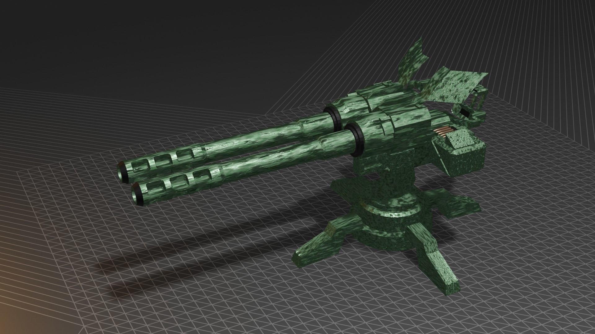3D model Alien Shooter Turret Replica VR / AR / low-poly | CGTrader