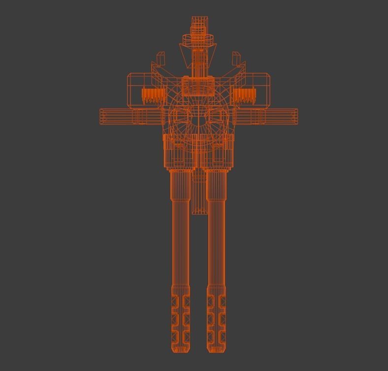 3D model Alien Shooter Turret Replica VR / AR / low-poly | CGTrader