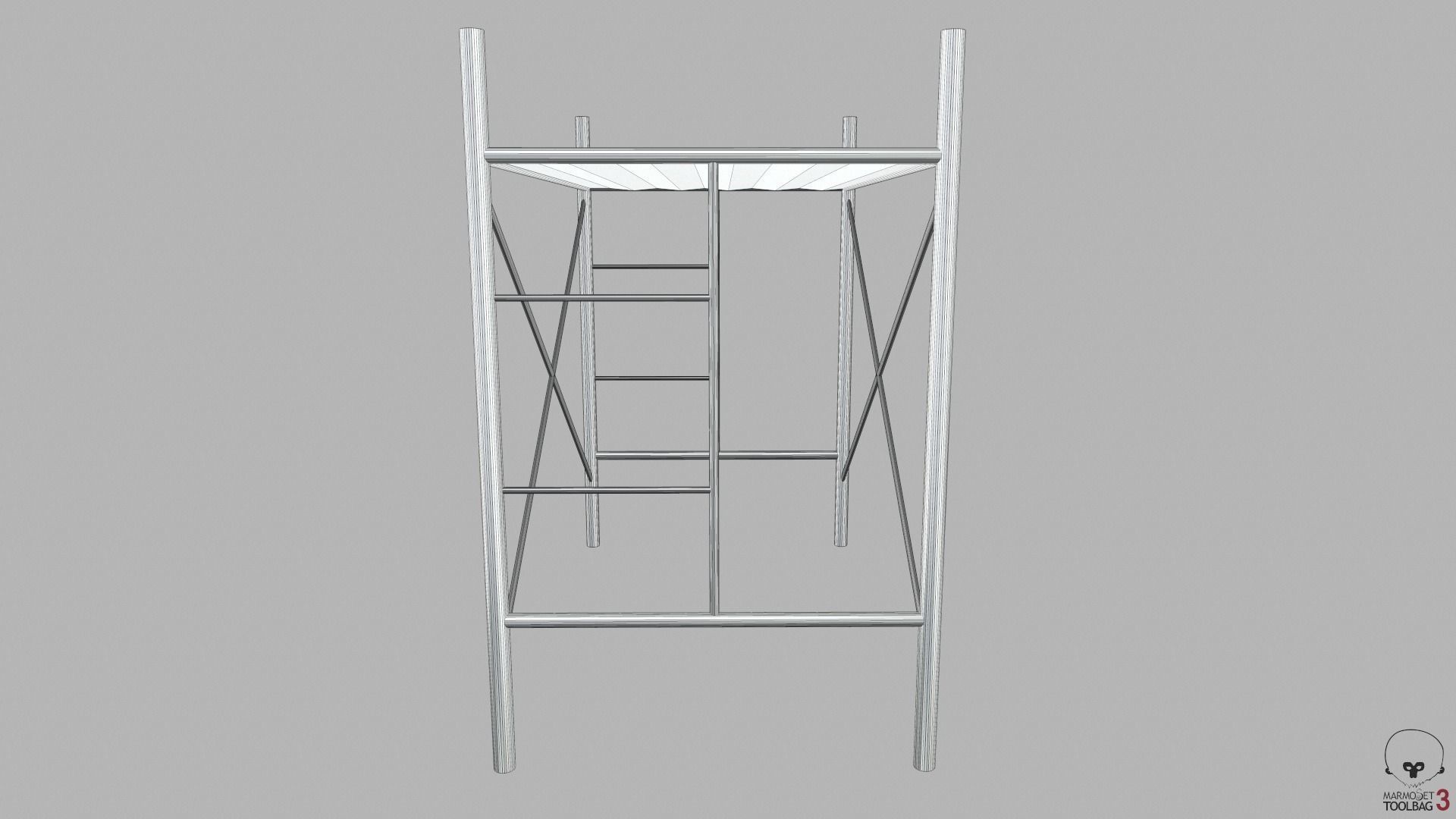 3D model Scaffolding VR / AR / low-poly | CGTrader